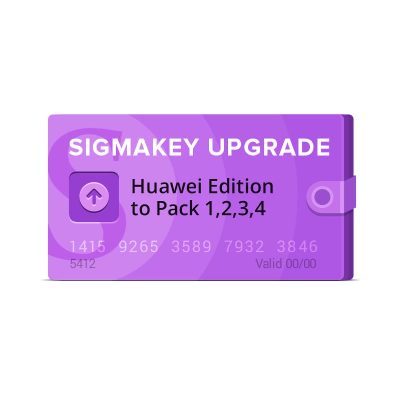 SigmaKey Huawei Edition Upgrade to SigmaKey with Pack 1, 2, 3, 4 - GsmServer