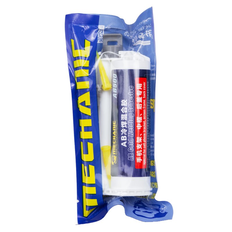 Glue Mechanic AB500, (two-component, transparent, 50 ml) - GsmServer
