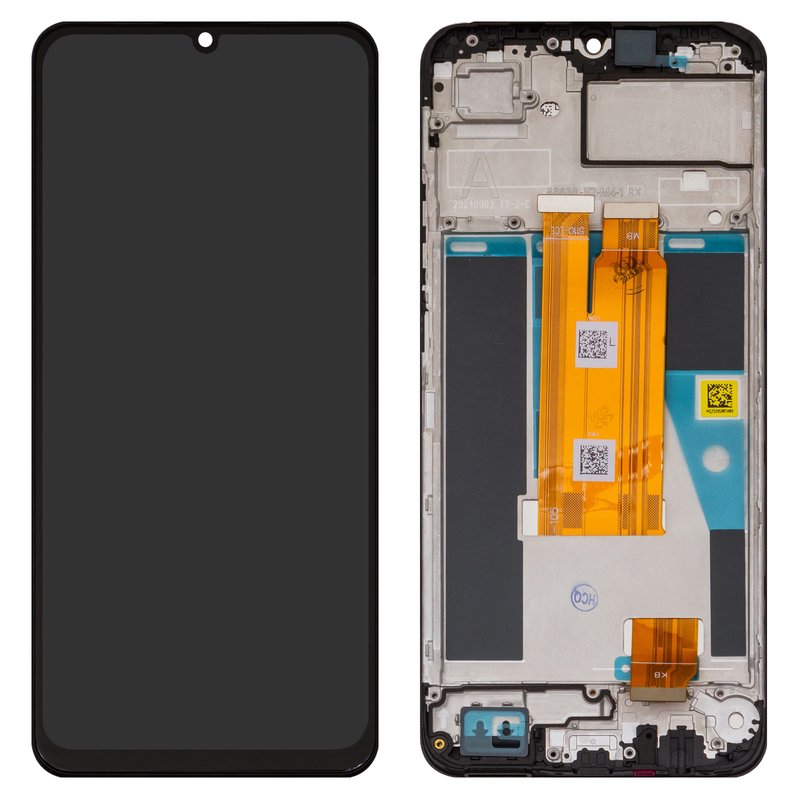 Дисплей для Realme Note 60, черный, с рамкой, Original (PRC), RMX3933 ...